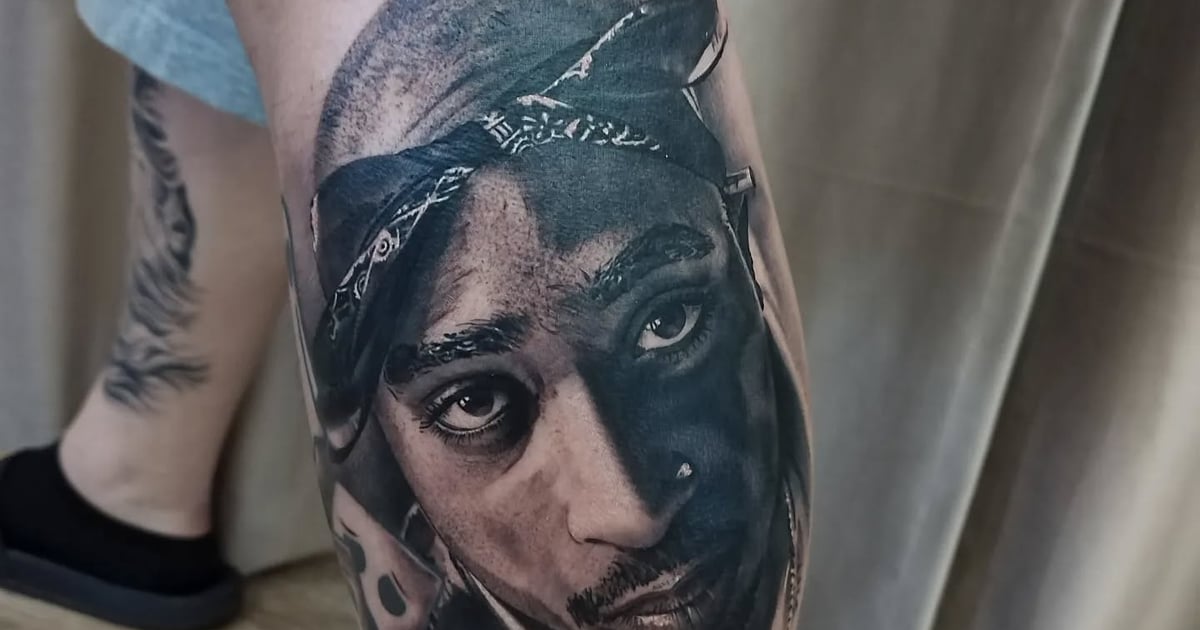 Bandana Portrait (Realistic Black & Grey) - Tattoos.com