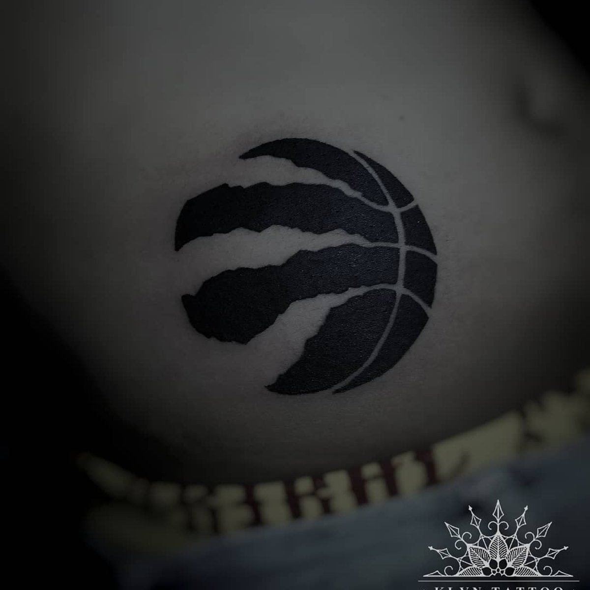 Clawed Basketball Emblem - Tattoos.com