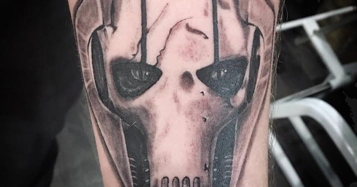 General Grievous Mask - Tattoos.com