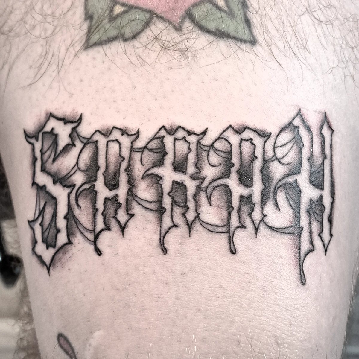 Gothic Sarah Script - Tattoos.com