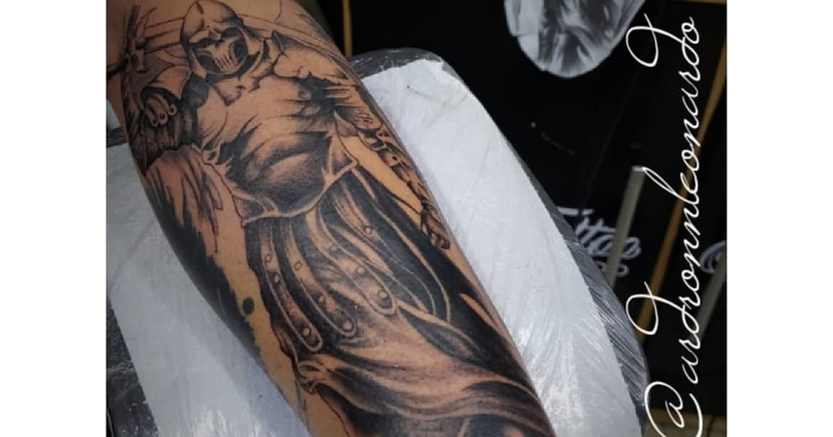 Grim Reaper Death Knight - Tattoos.com