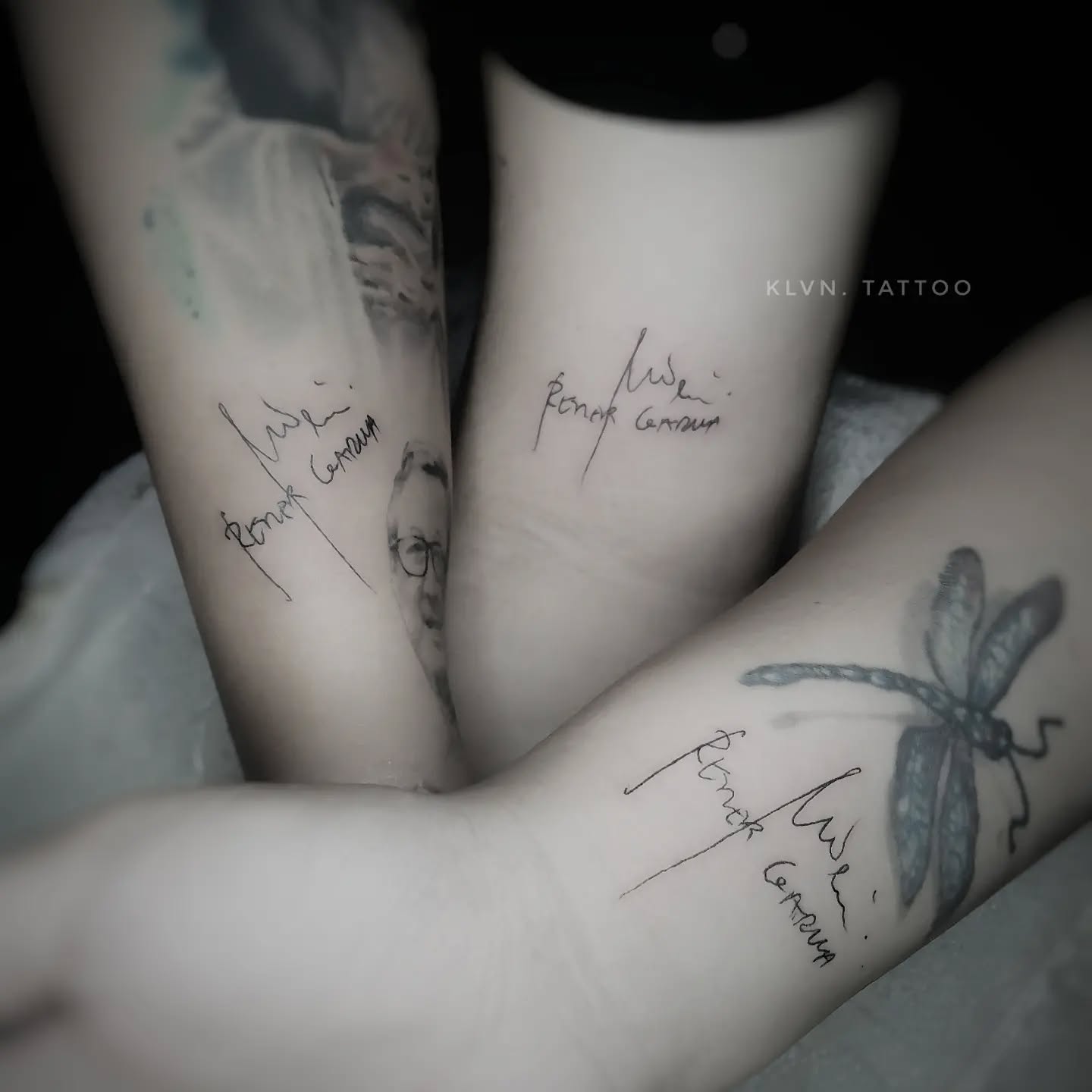 Handwritten Signature — Fine Line Script - Tattoos.com