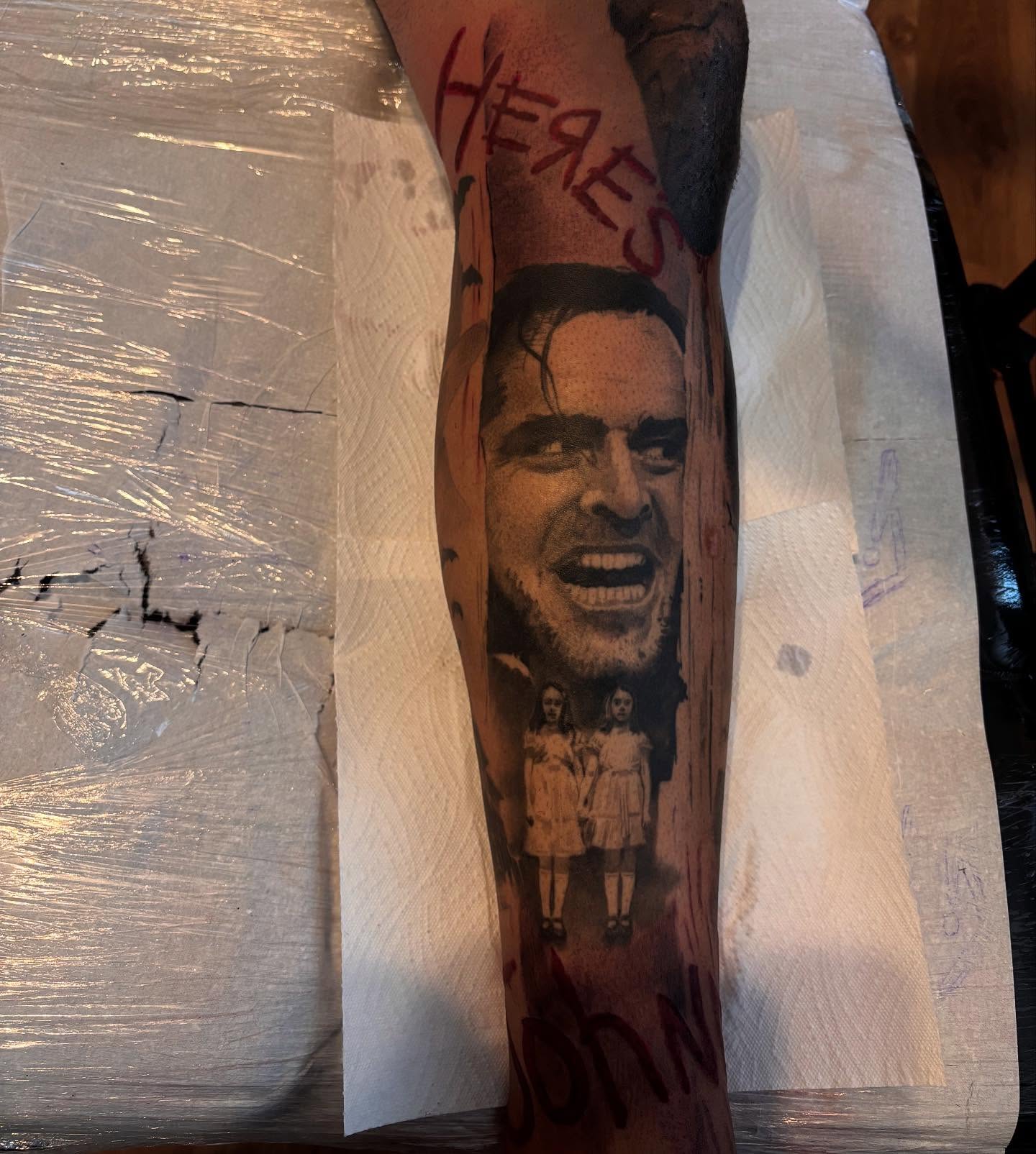 Manic Grin and Twin Girls Tattoo - Tattoos.com