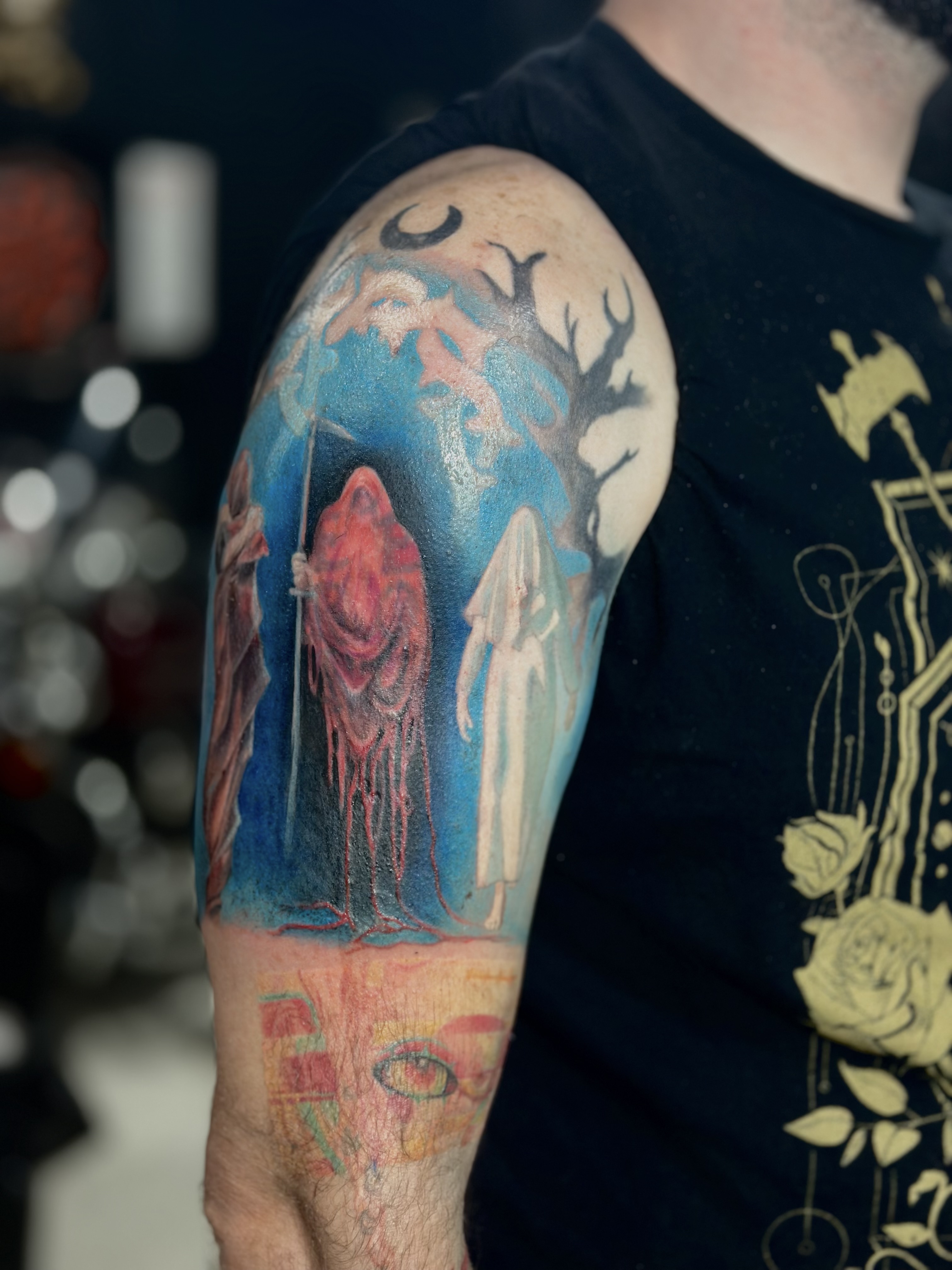 Mashup- Bad Omens & Lorna Shore album art | Tattoos.com