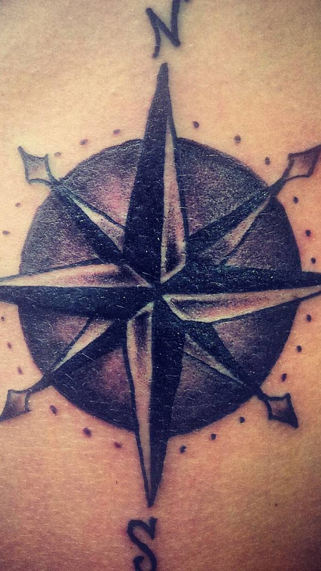 North Star Compass Rose - Tattoos.com
