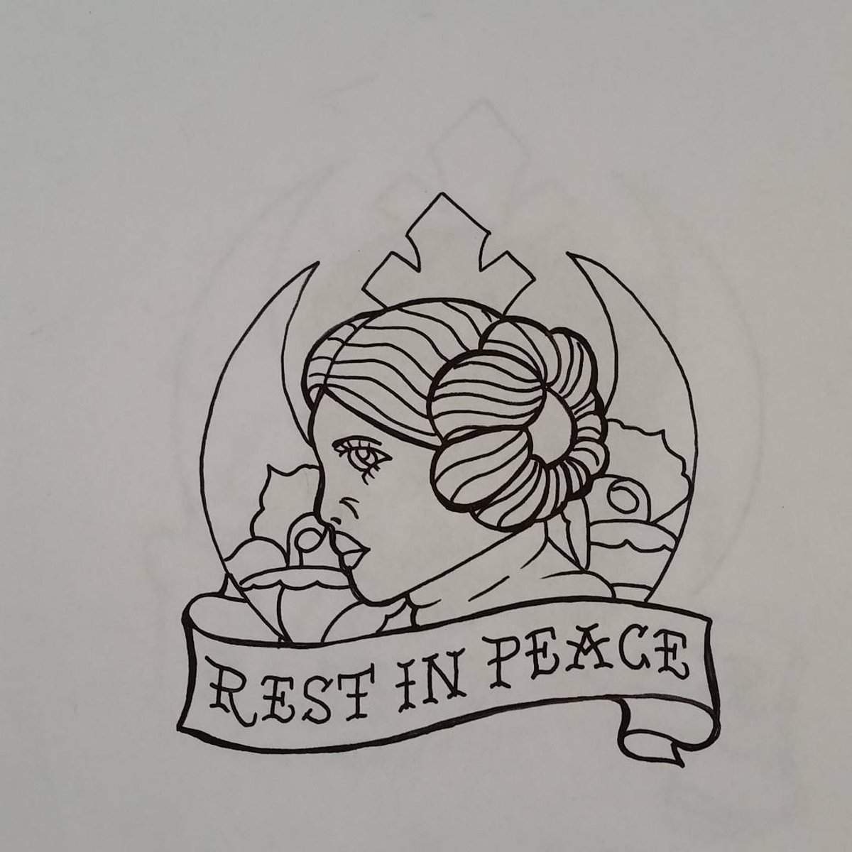 Rest in Peace Rebel Princess - Tattoos.com