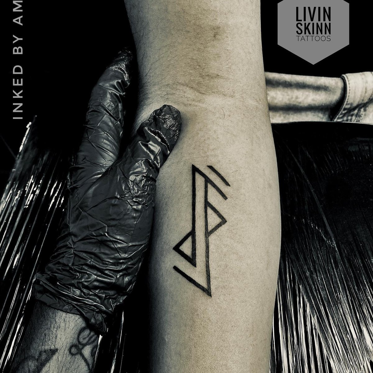 Runic Linework Sigil - Tattoos.com