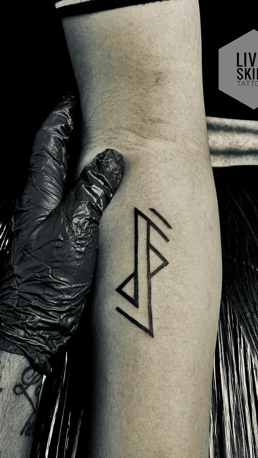 Runic Linework Sigil - Tattoos.com
