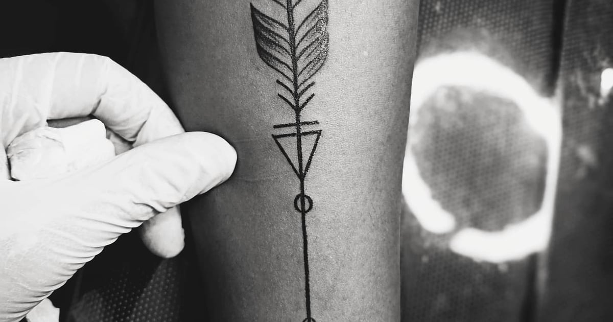 Sacred Geometry Arrow - Tattoos.com