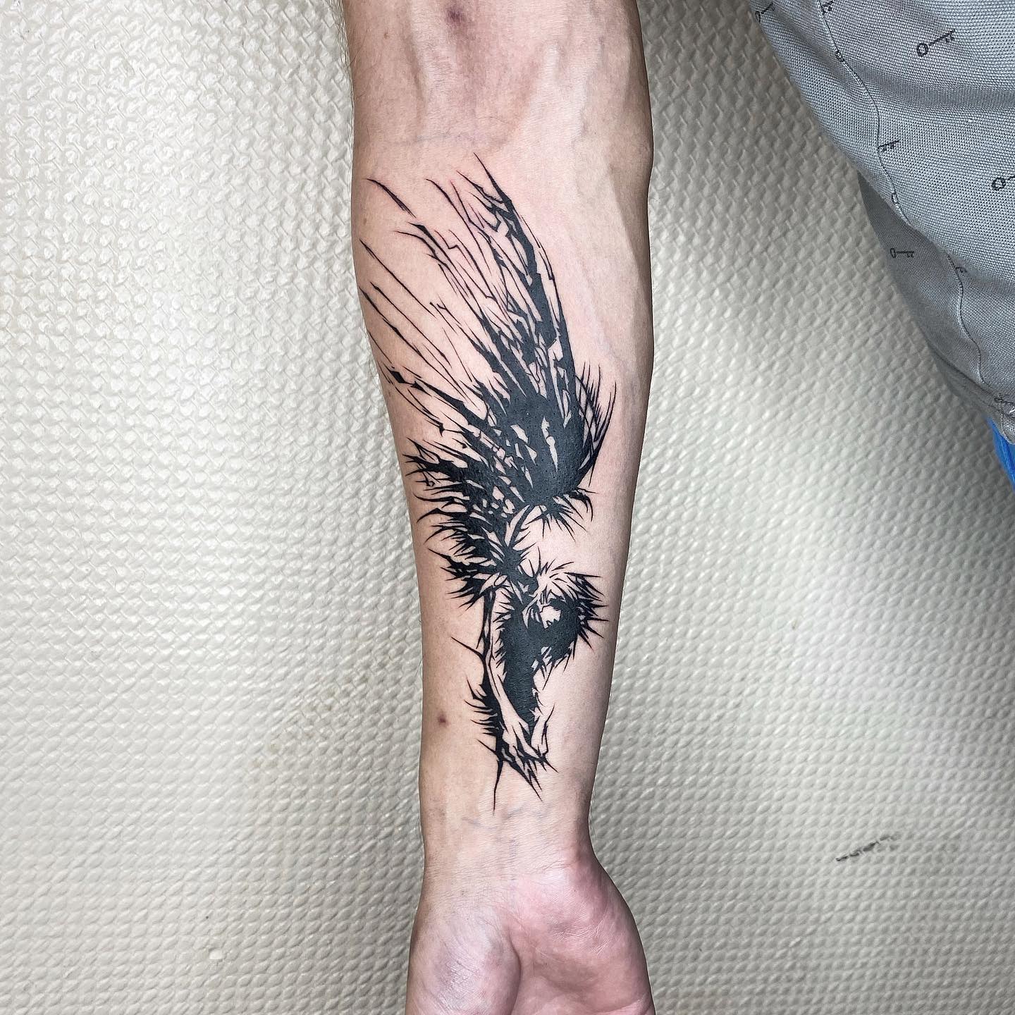 Shattered Wing - Tattoos.com