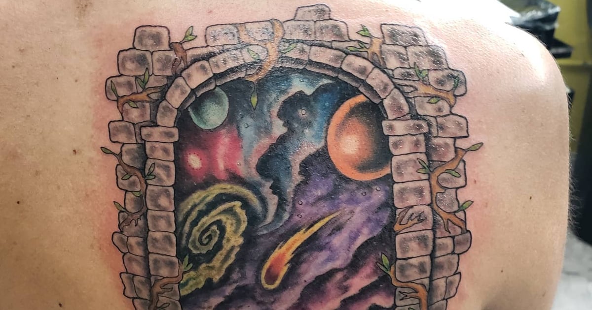Stone Arch to the Cosmos - Tattoos.com