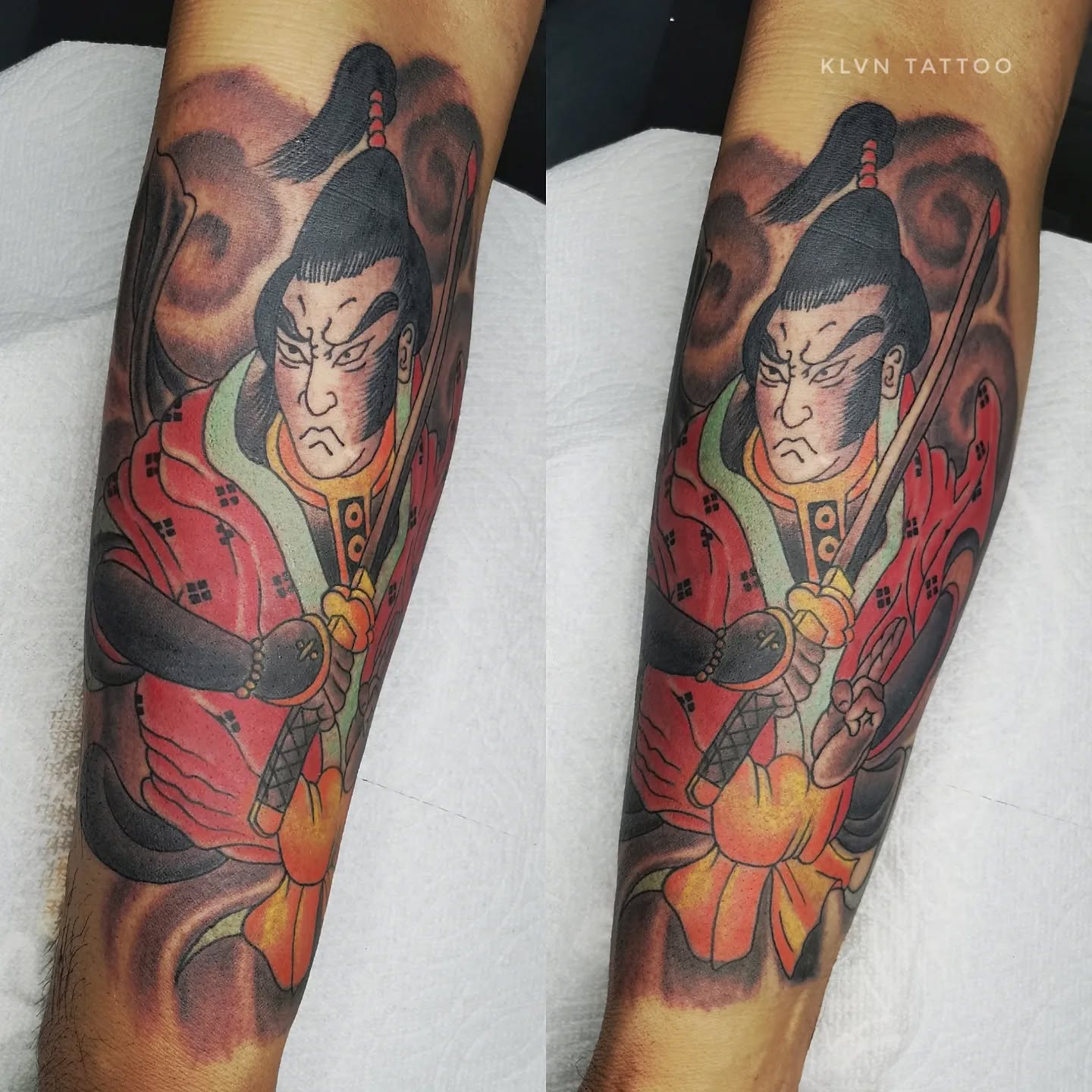Traditional Japanese Samurai - Tattoos.com