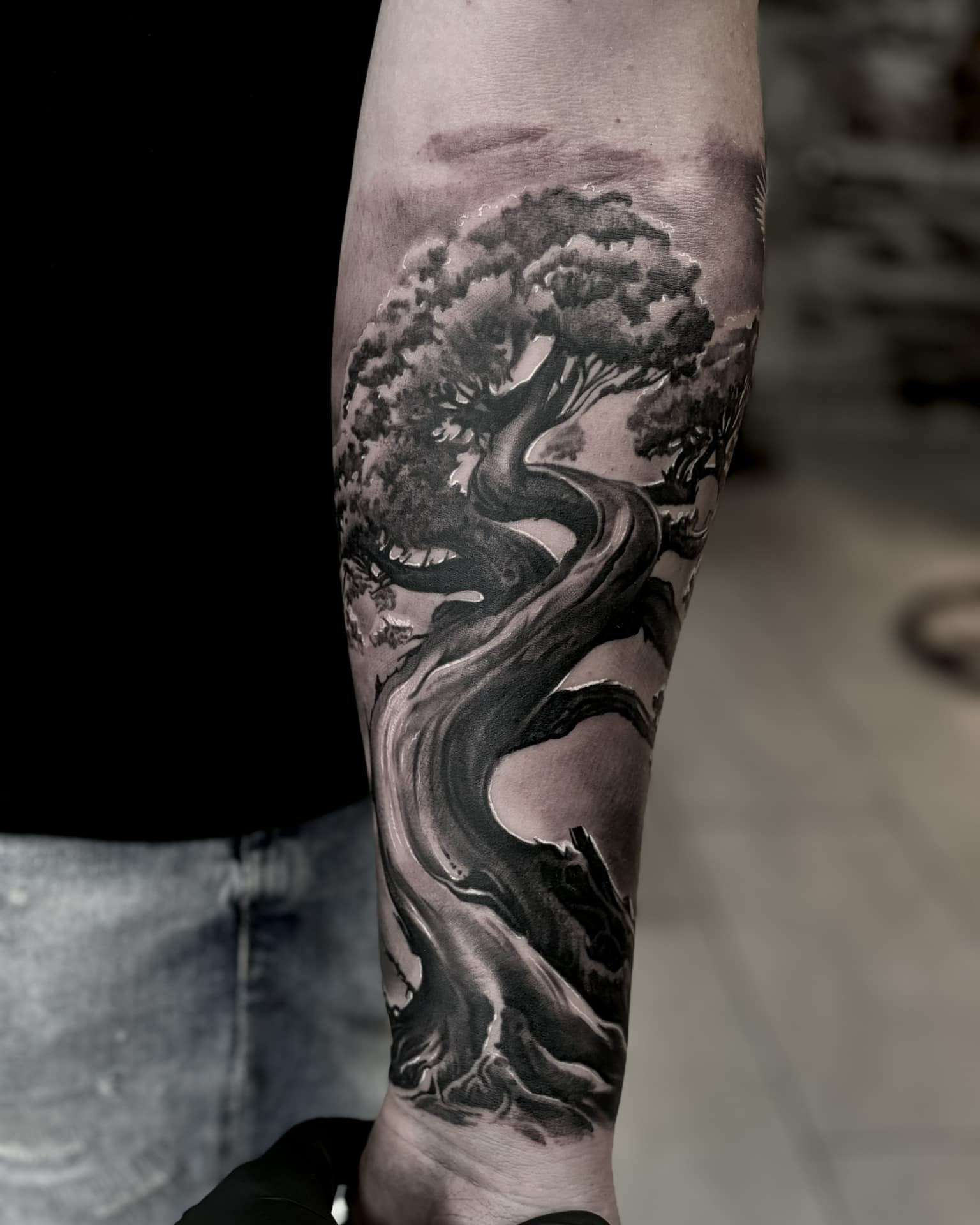 Twisted Sentinel Tree - Tattoos.com