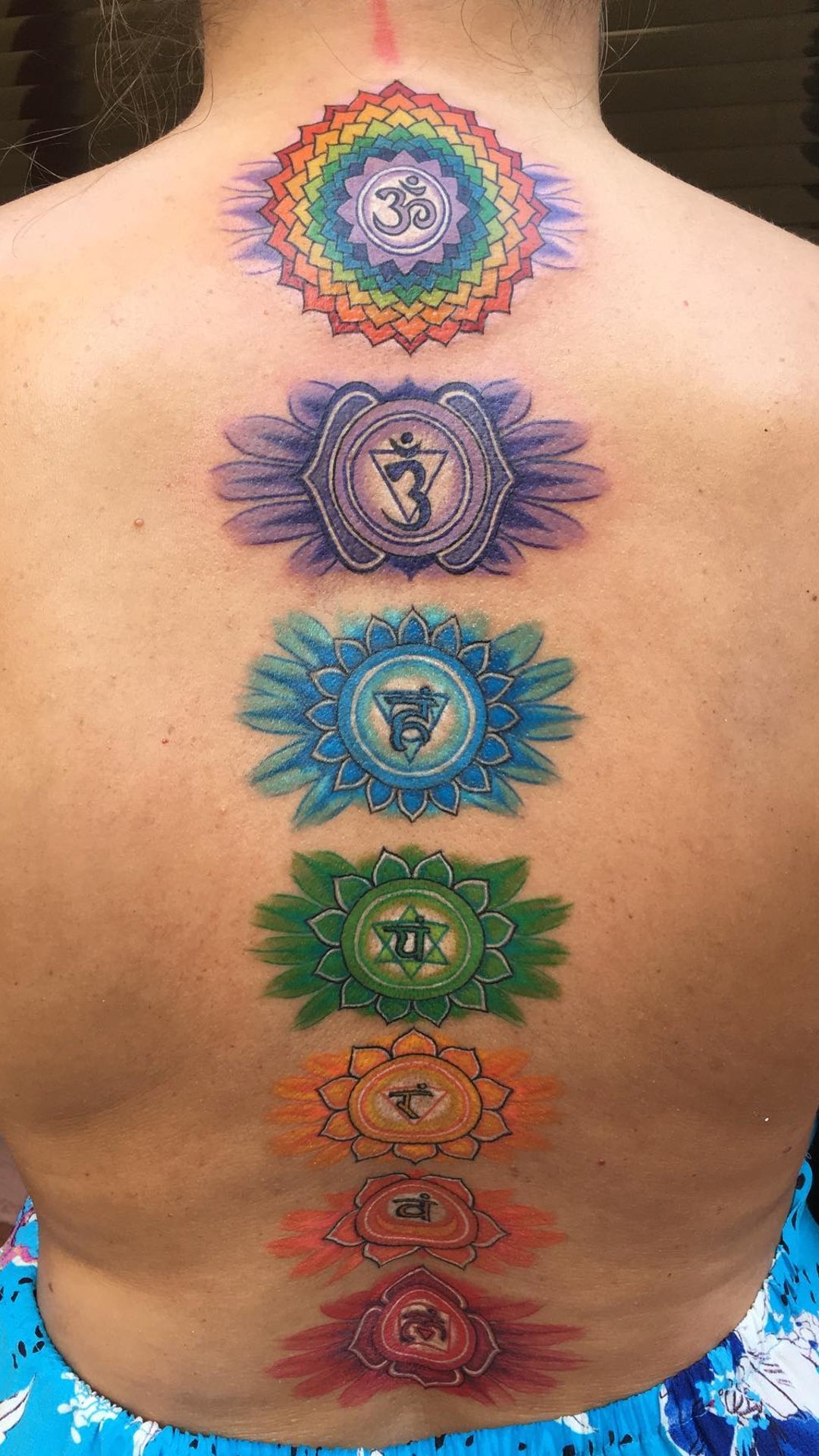 Vertical Chakra Alignment - Tattoos.com